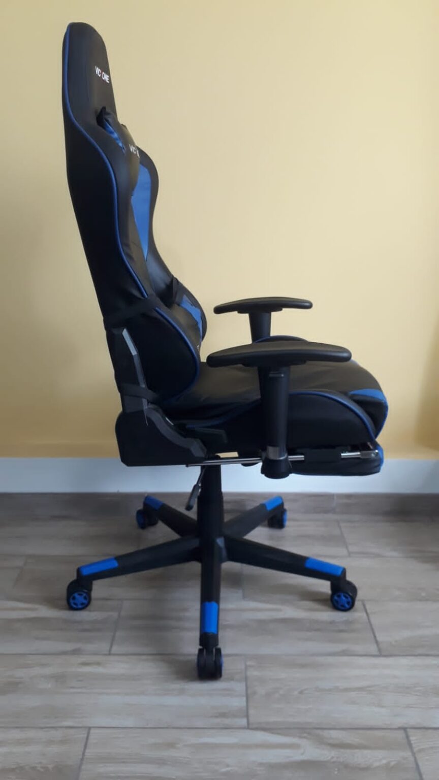 SILLÓN GAMER NEGRO CON AZUL – TOP EXPRESS SAC